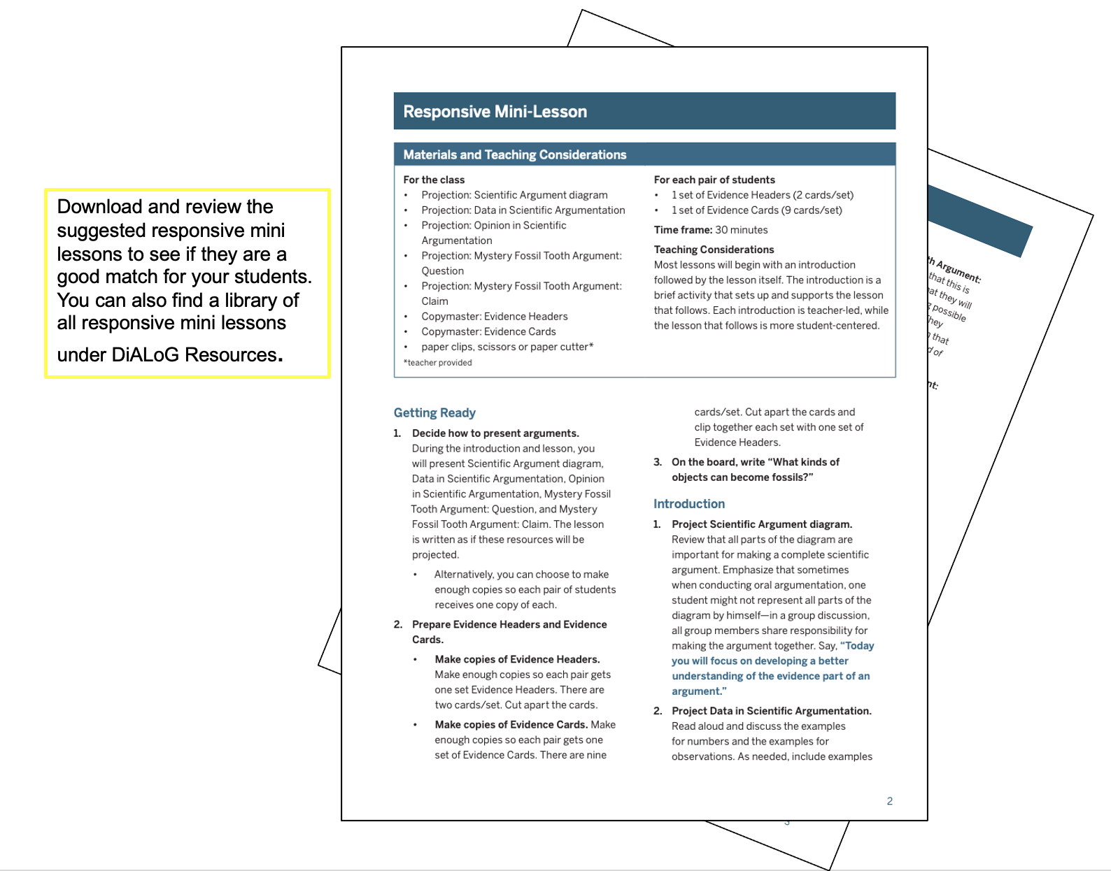 DiALoG Formative Assessment System Visual Guide – DIALOG